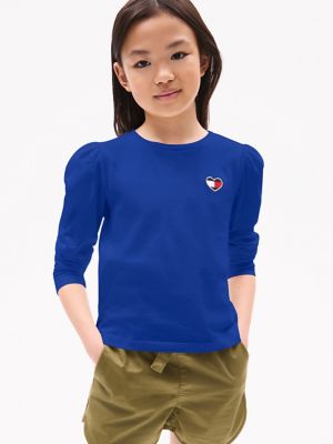 Kids' Puff-Shoulder T-Shirt | Tommy Hilfiger