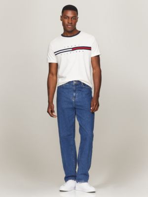 Flag Logo Ringer T-Shirt | Tommy Hilfiger