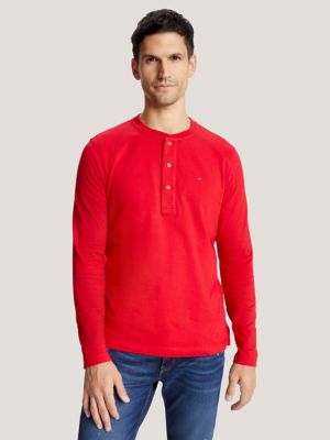 Solid Henley Shirt | Tommy Hilfiger