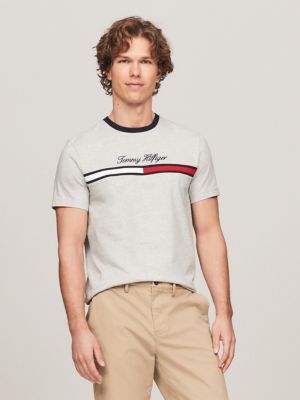 Tommy Script Flag Logo T-Shirt | Tommy Hilfiger
