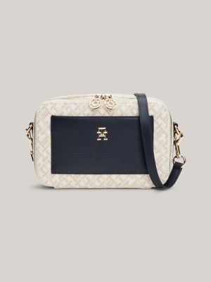 TH Monogram Jacquard Crossbody Bag | Tommy Hilfiger