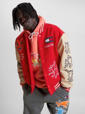 Tommy x Keith Haring Varsity Jacket | Tommy Hilfiger USA
