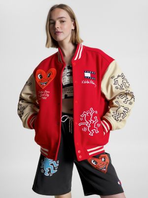 Tommy x Keith Haring Varsity Jacket | Tommy Hilfiger USA