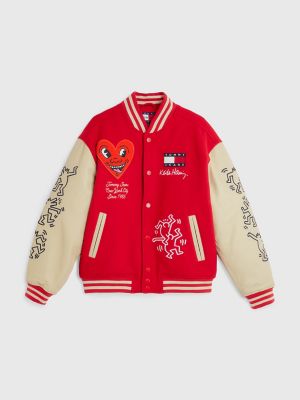 Tommy x Keith Haring Varsity Jacket | Tommy Hilfiger USA