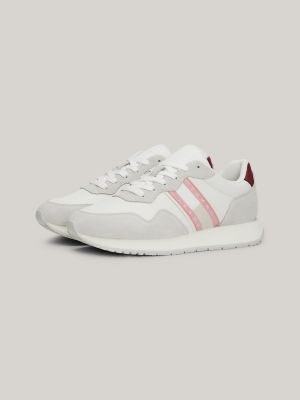 TJ Mixed Texture Suede Runner Sneaker | Tommy Hilfiger USA