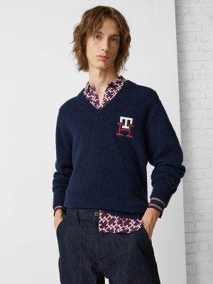 TH Monogram Wool Sweater | Tommy Hilfiger