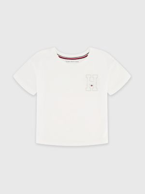 Little Kids' H Logo T-Shirt | Tommy Hilfiger