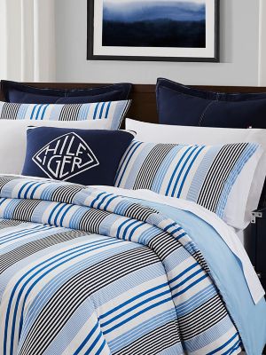 Tommy hilfiger windsor stripe comforter store
