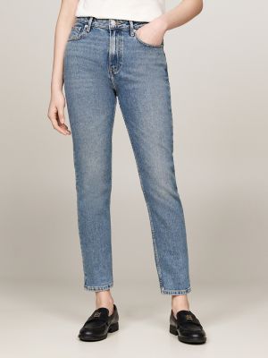 High-Rise Slim Cigarette Fit Jean | Tommy Hilfiger Canada